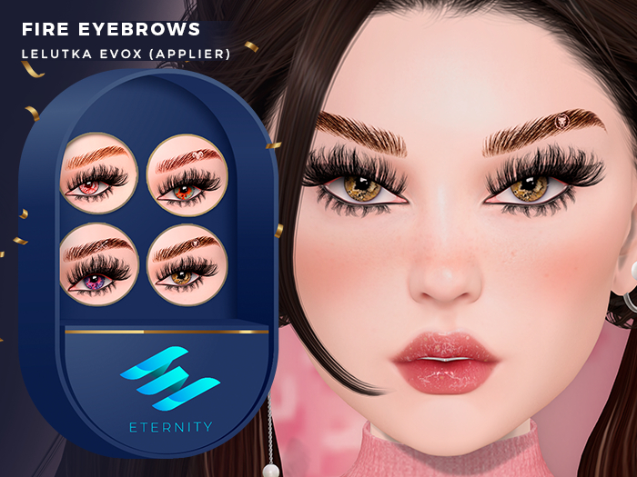 Second Life Marketplace - ETERNITY - FIRE EYEBROWS LELUTKA EVOX
